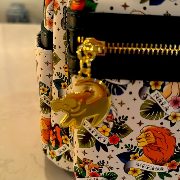 Disney | Accessories | Nwt Disney Loungefly Lion King Tattoo Mini ...